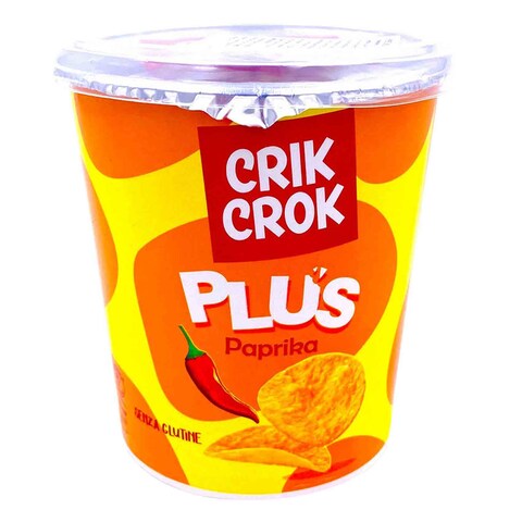 Buy Crik Crok Plus Paprika Potato Chips 40g Online | Carrefour Kenya