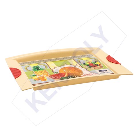 Buy KENPOLY SERVING TRAY NO.3 DECORATED Online | Carrefour Kenya