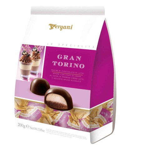 Buy Vergani Gran Torino Chocolate Praline With Coffee Milk And Liquer ...
