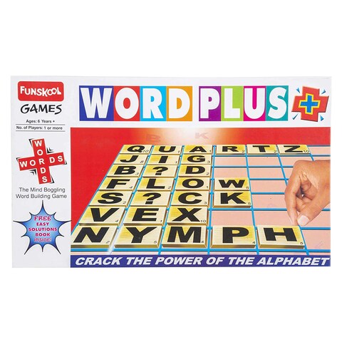 Buy Funskool 4312400 Word Plus The Mind Boggling Word Building Game ...