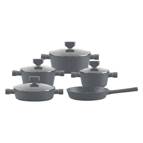 Perfect - Non-Stick Cooking Set 9 Pieces Online | Carrefour KSA