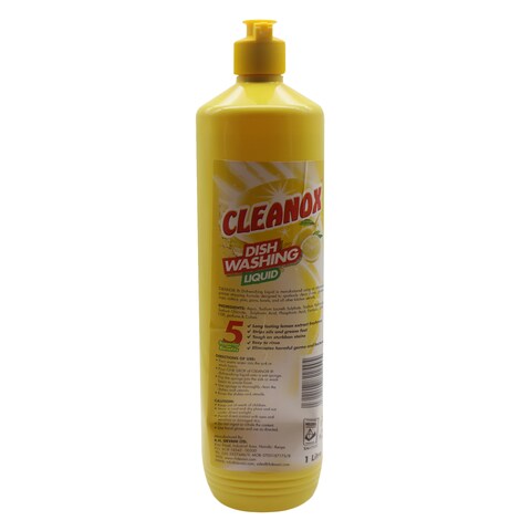 Buy Cleanox Advanced Grease Striping Formula Lemon Zest Dishwashing ...