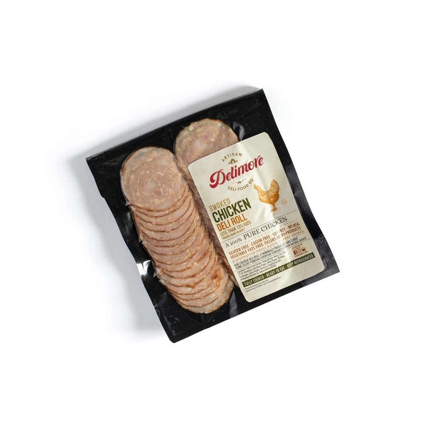 Buy Delimore Chicken Roll Gluten Free - 150 gram Online | Carrefour Egypt