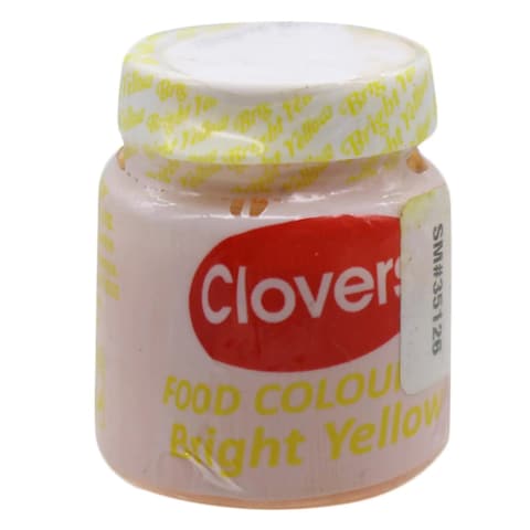 Buy Clovers Bright Yellow Food Colour Powder 10g Online | Carrefour Kenya