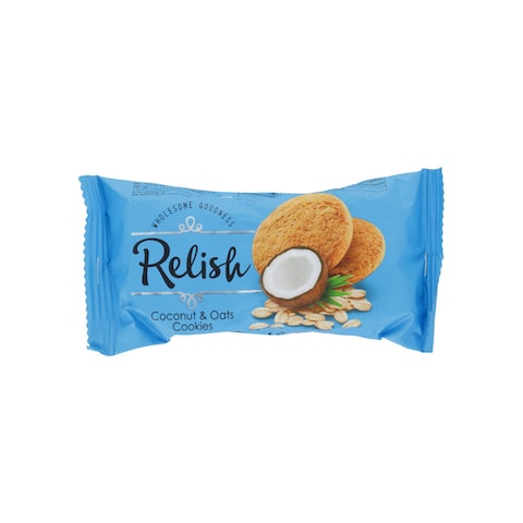 Buy Relish Coconut & Oats Cookies 42 gr Online | Carrefour Pakistan
