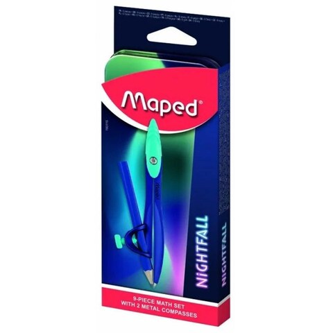 Maped Math Set 9 Pieces With Sleeve Online | Carrefour Jordan
