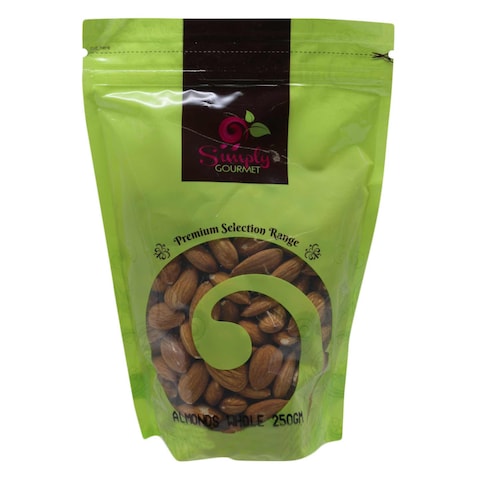 Buy Simply Gourmet Whole Almonds 250g Online | Carrefour Kenya