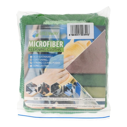 Buy Greenway Microfiber Cleaning Cloths Online | Carrefour Pakistan
