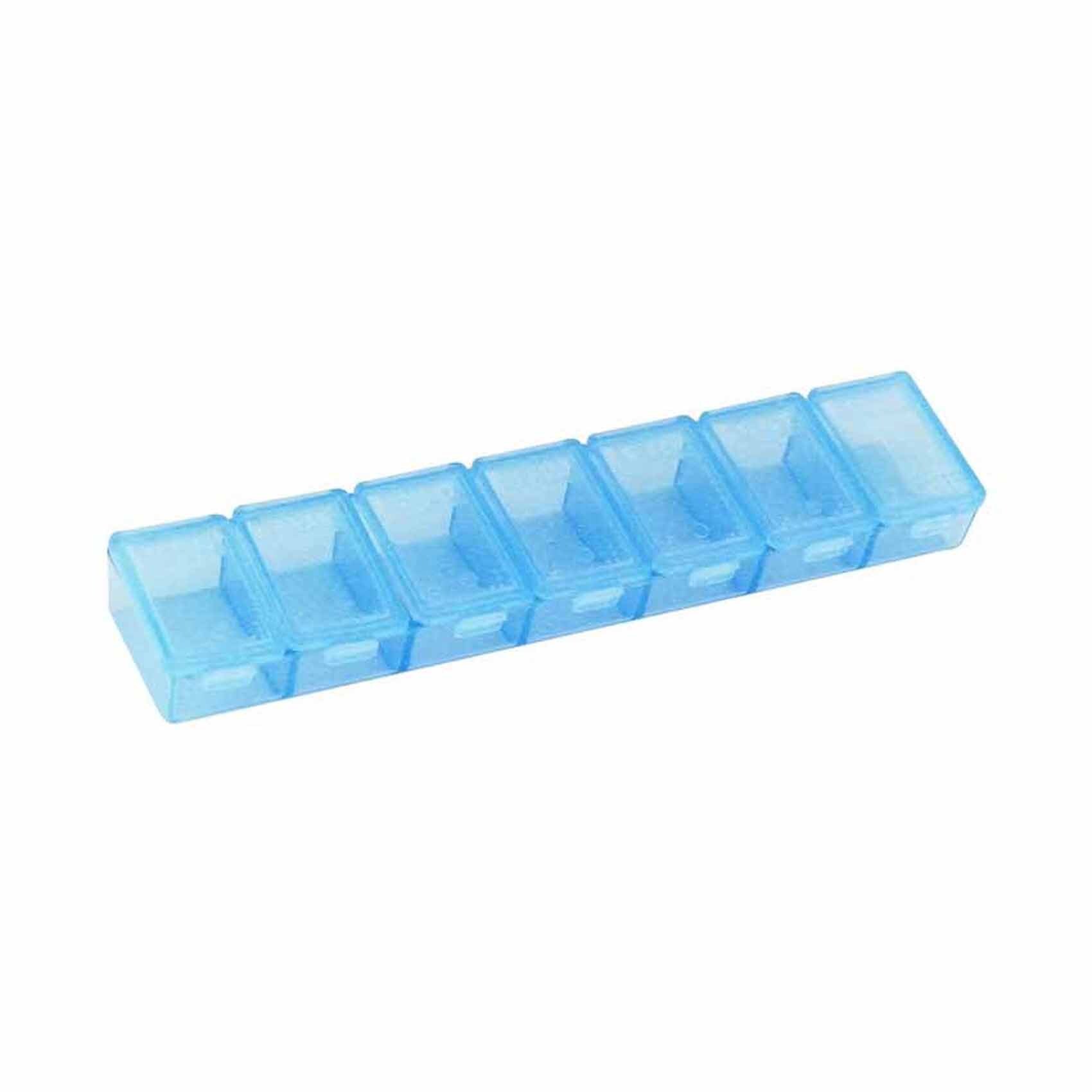 Buy Qlux Slim Pill Box Blue Online | Carrefour UAE