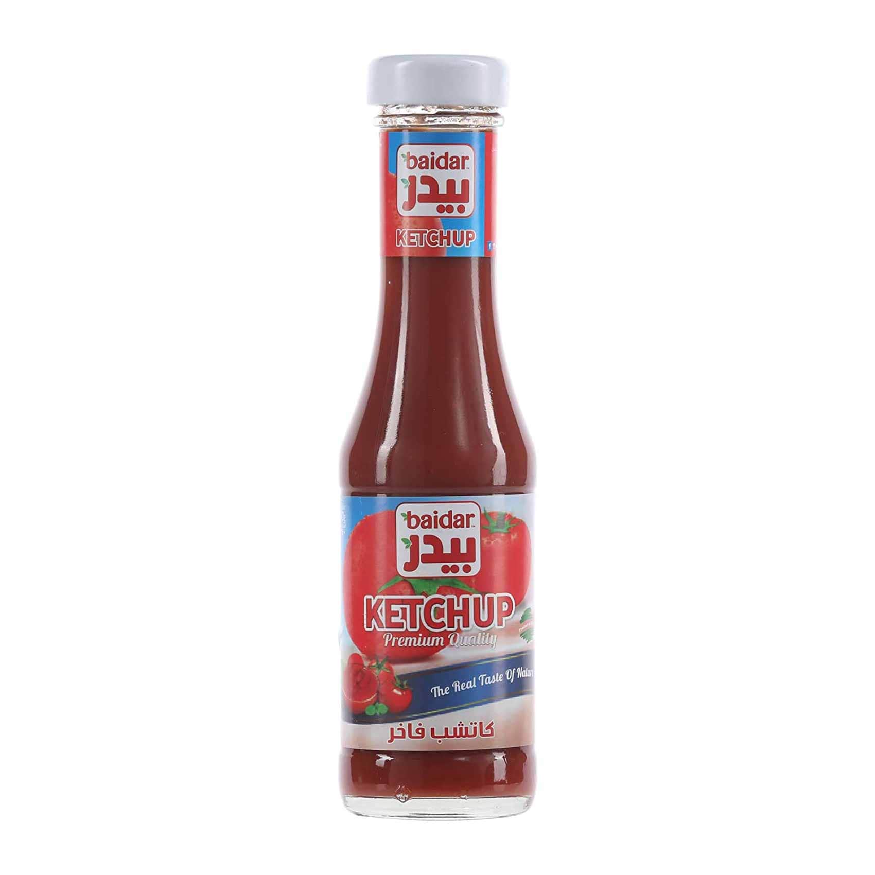 Buy Baidar Ketchup Tomato 340g Online | Carrefour KSA