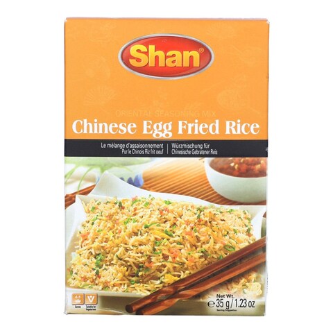 Buy Shan Chinese Egg Fried Rice 35 gr Online | Carrefour Pakistan