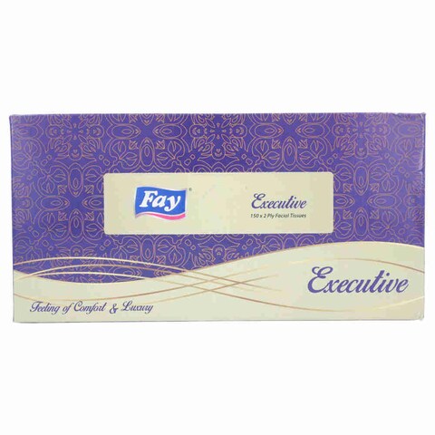 Buy Fay Executive Facial Tissues 2Ply x 150 Sheets Online | Carrefour ...